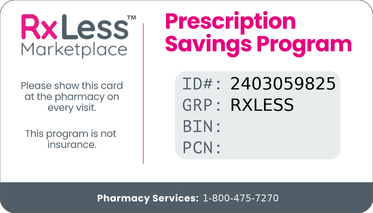 How to Find and Use a Discount Prescription Card - RxLess